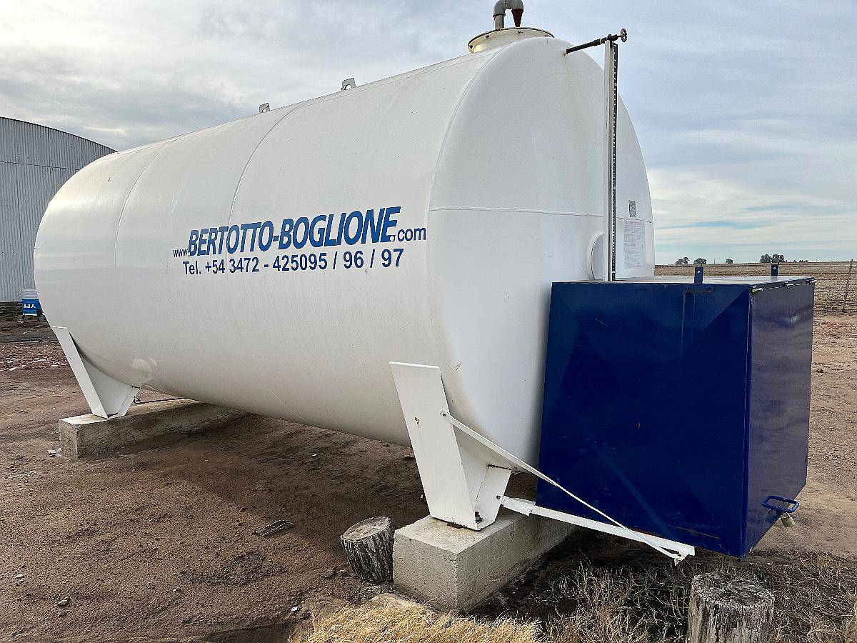 Tanque Bertoto Boglione 20.000 Lts - u$s 8.550 - Agroads