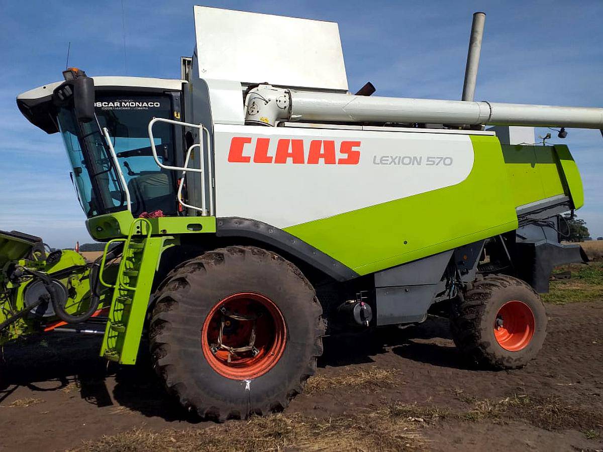 Claas Lexion 570 - 35 Pies - año 2006.- Oferta sin Usado - Agroads