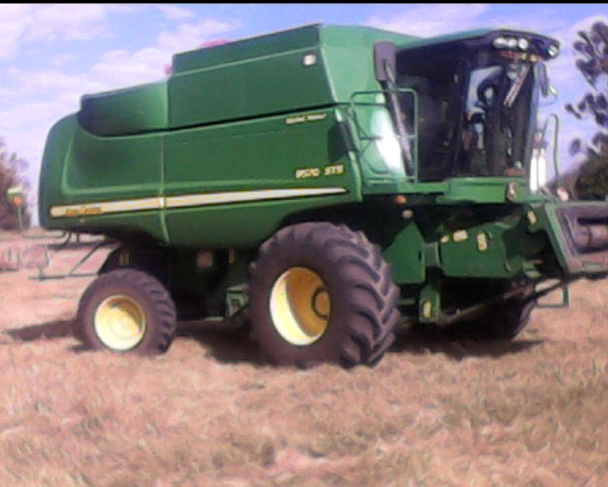 Cosechadora John Deere 9570 2008 25 Pies Americana - Agroads