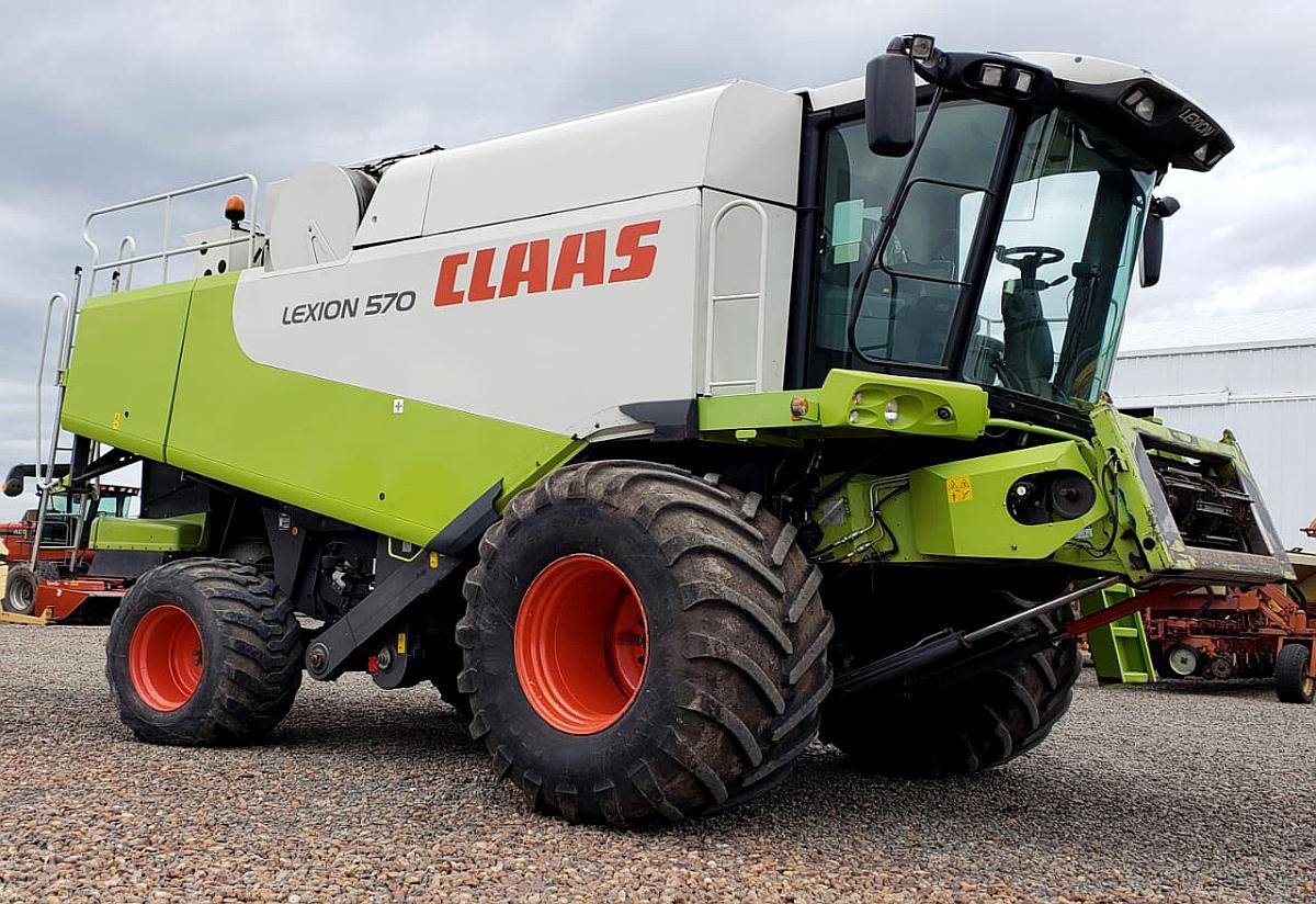 Cosechadora Claas Lexion 570, año 2009 - Año: 2009 - Agroads