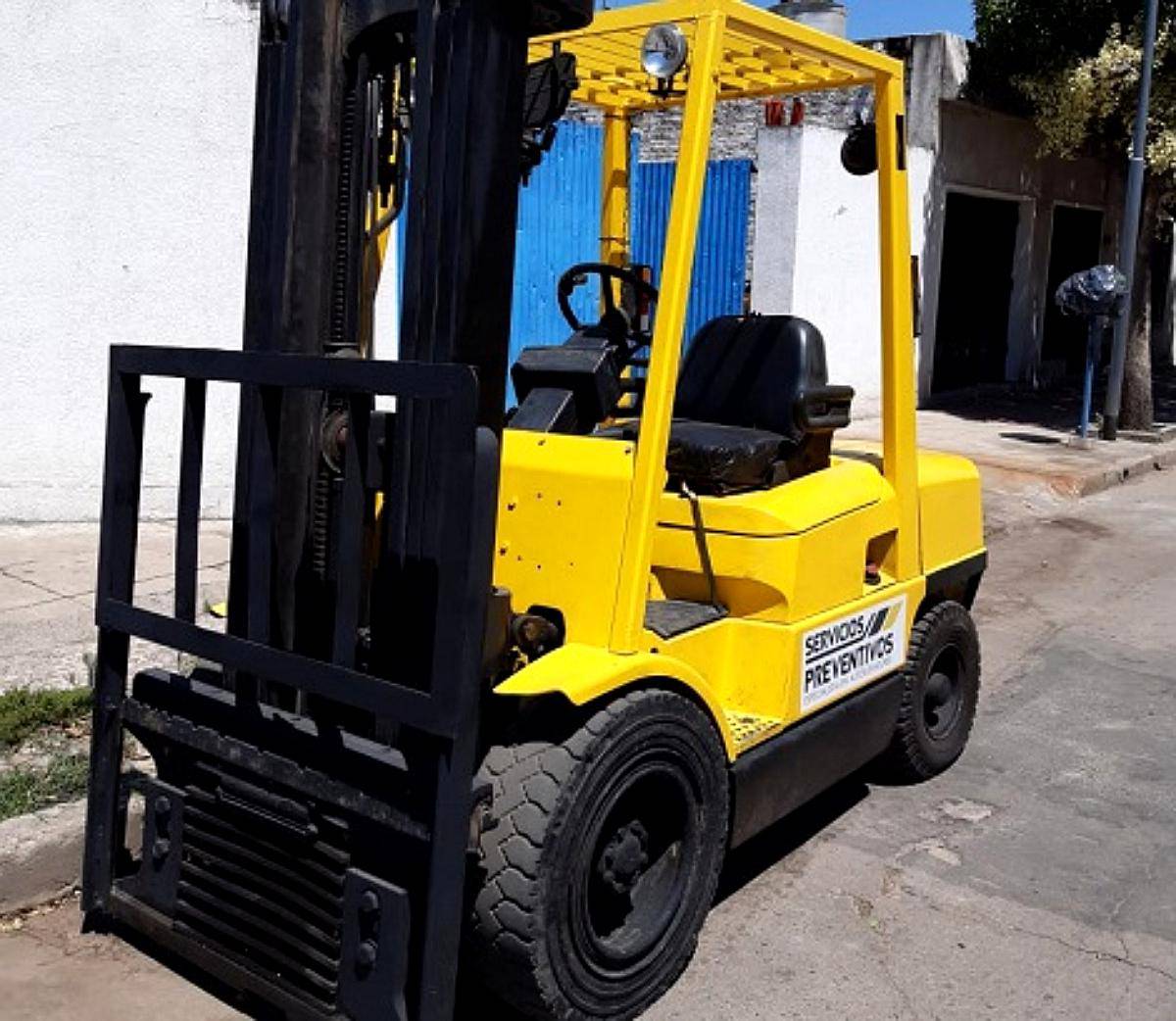 Autoelevador Hyster 2500 Kg Torre Triple Desplazador - Agroads