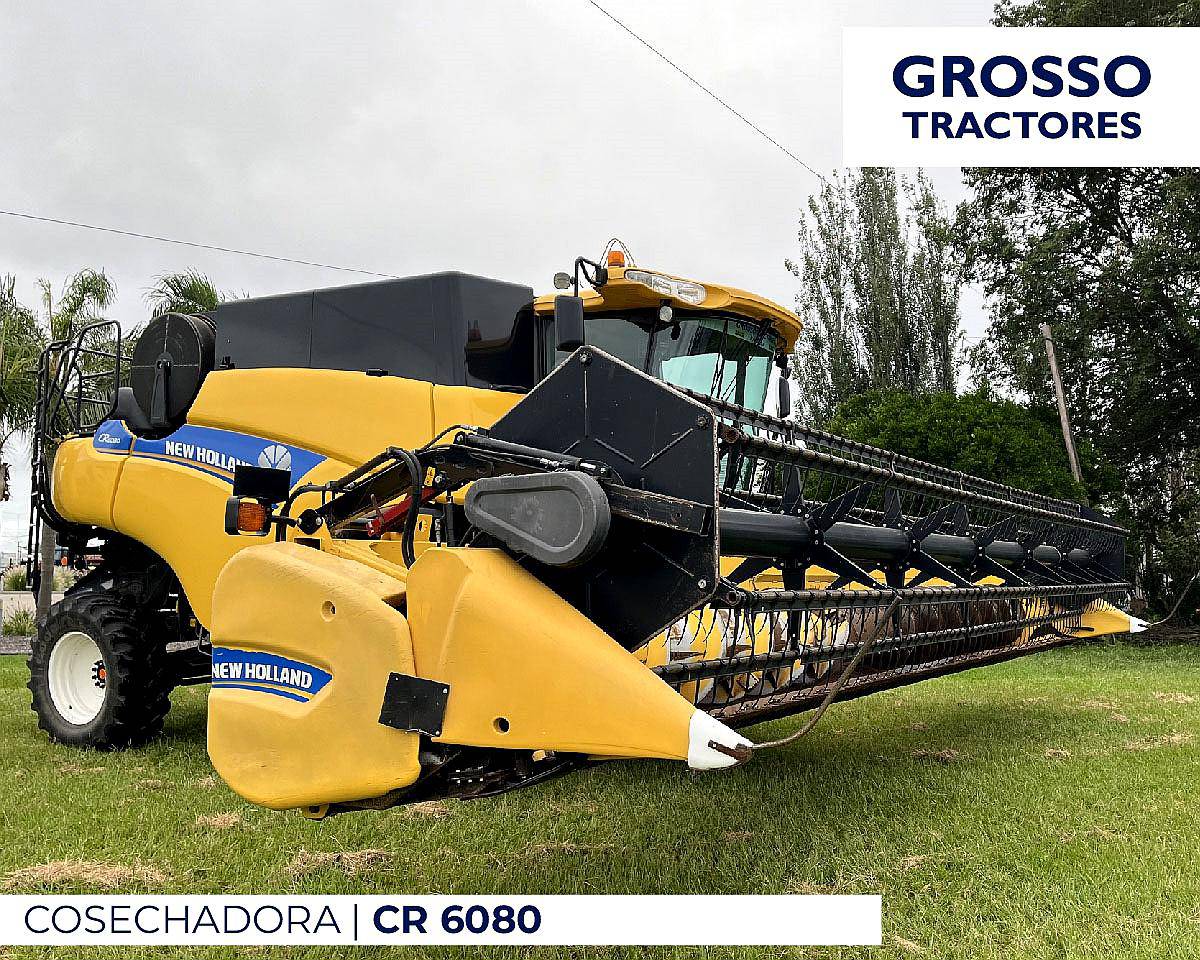 Cosechadora Usada New Holland CR 6080, año 2017 - Año: 2017 - Agroads