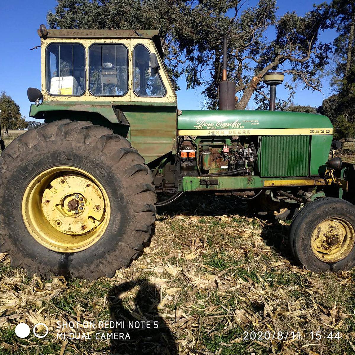 Tractor John Deere 3530 Traccion Simple - Año: 1986 - Agroads
