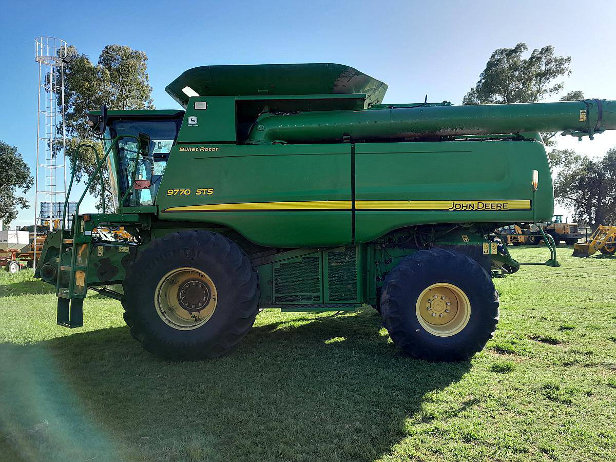 Cosechadora John Deere 9770 - C/ PTF 30 Pies - Año: 2008 - Agroads
