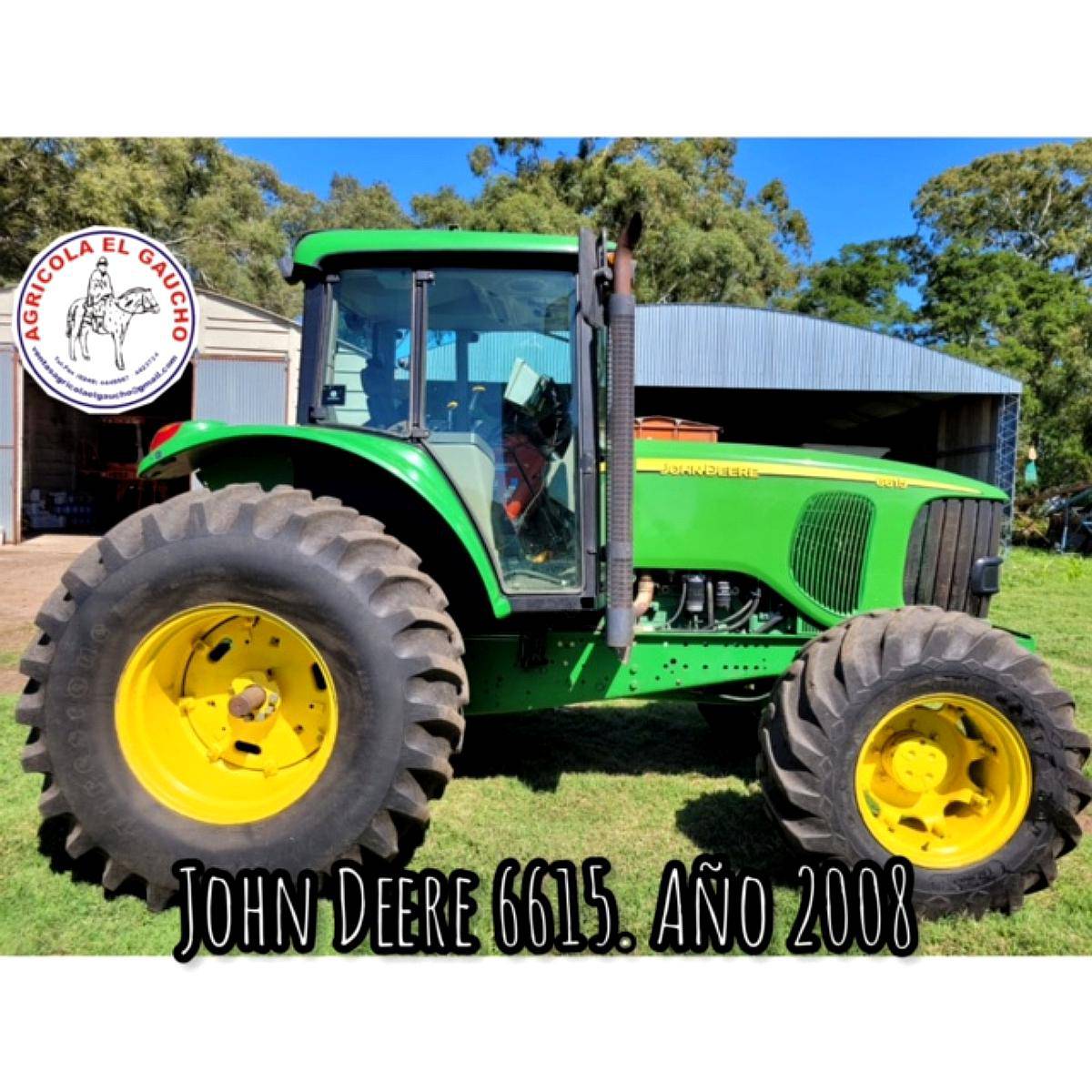 John Deere 6615. Mod 2008. - Año: 2008 - Agroads