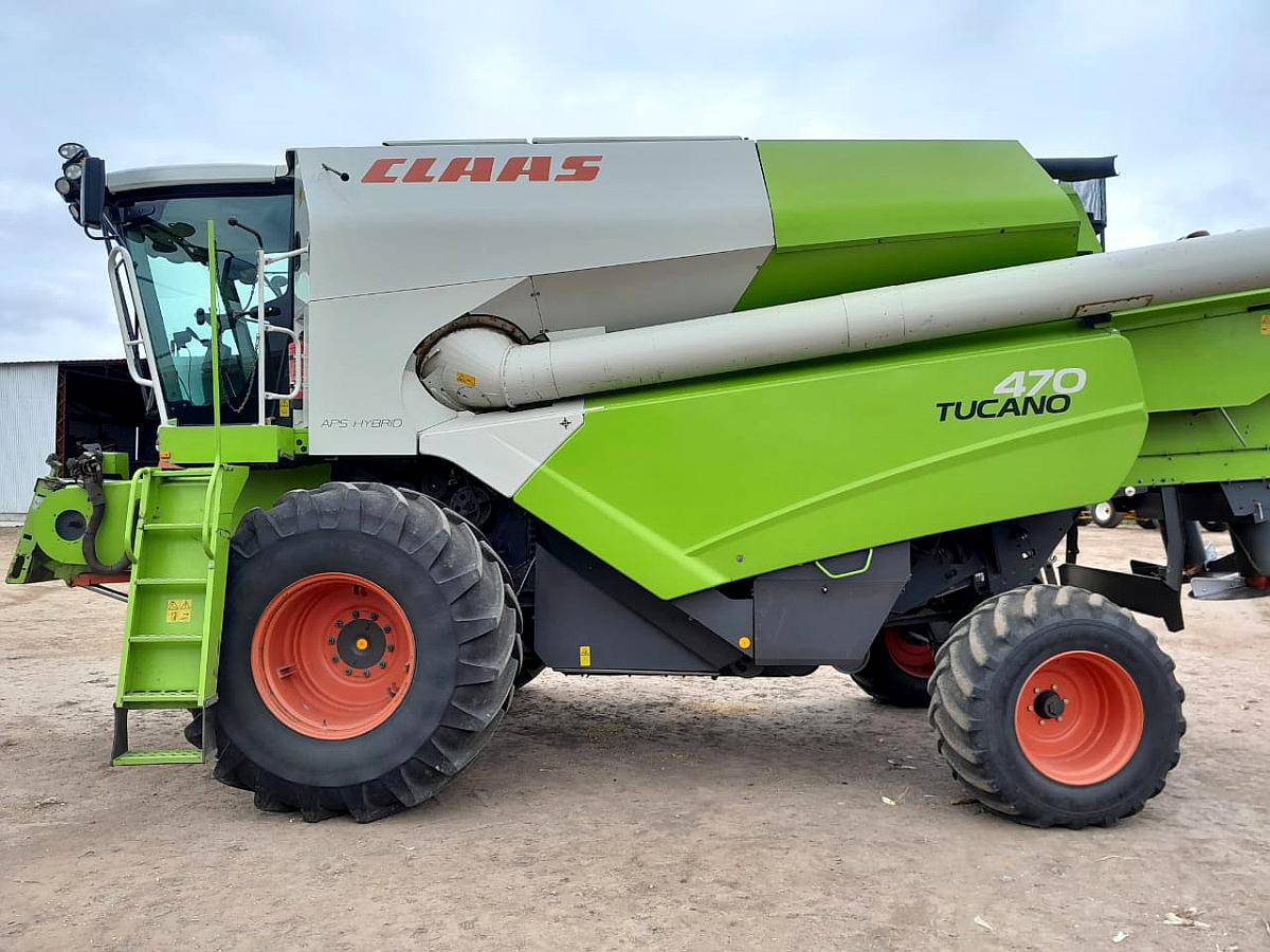 Cosechadora Usada Claas Tucano 470 - Año: 2011 - Agroads