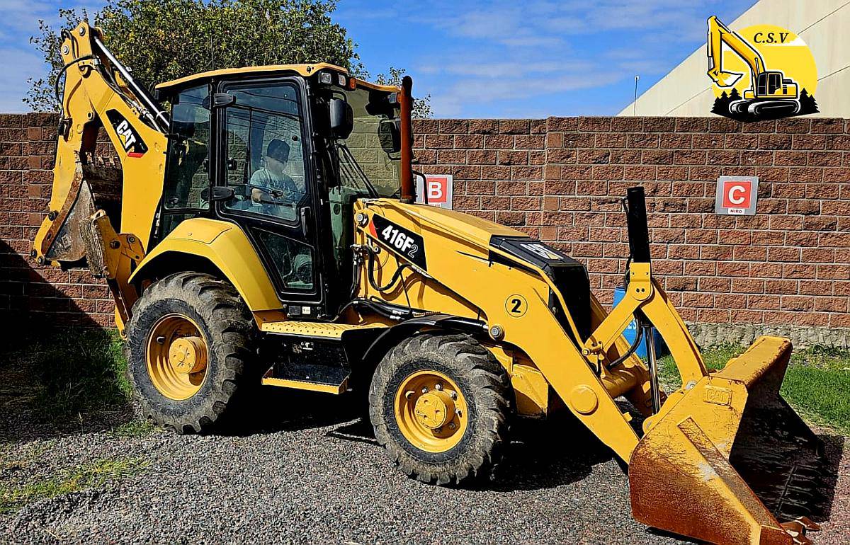 Pala y Retro Caterpillar 416f2 2021 - Año: 2021 - Agroads