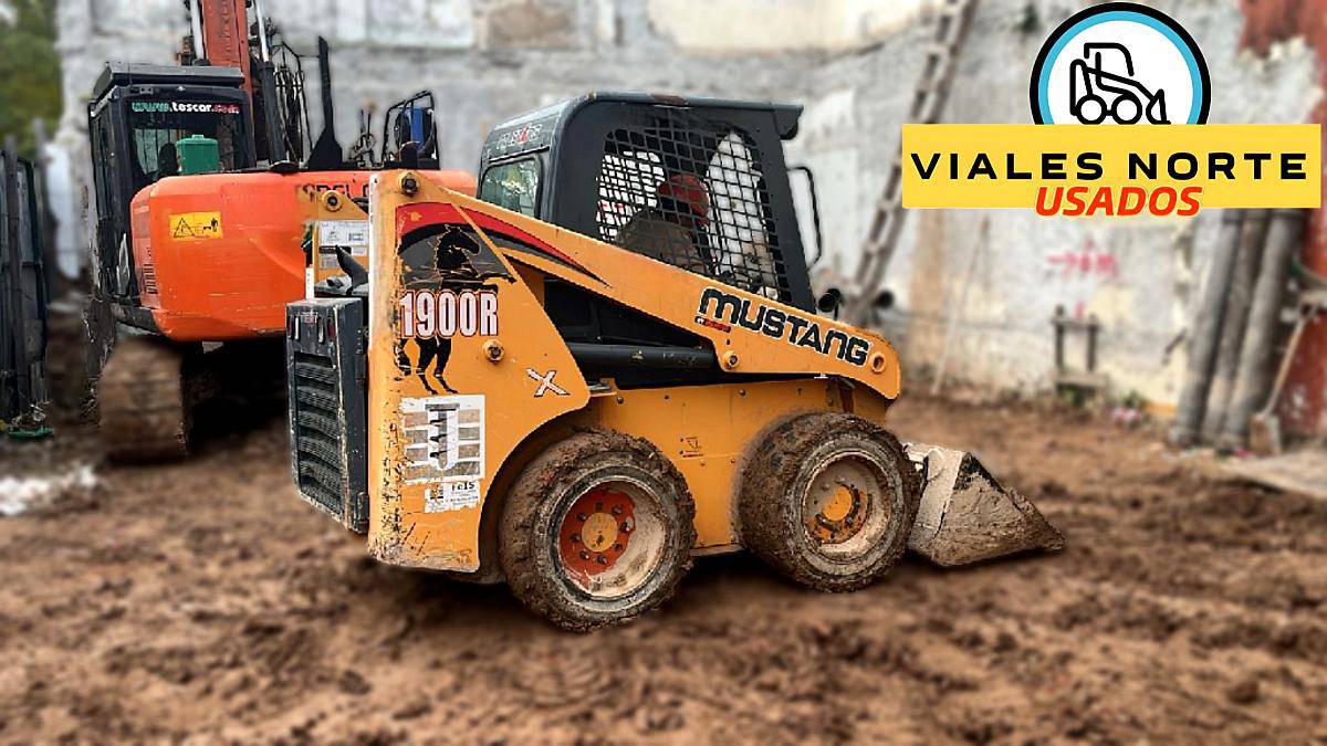 Minicargadora Mustang 1900r . - Año: 2018 - u$s 27.000 - Agroads