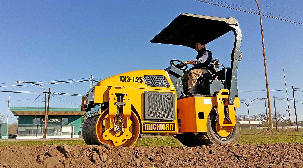 Rodillo Vibrocompactador Michigan KX3-1.25 - Año: 2020 - Agroads