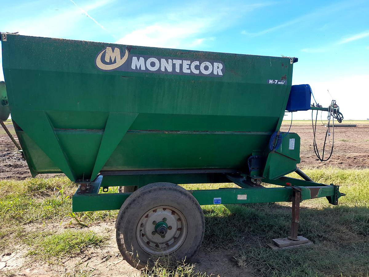 Mixer Montecor H-7, con Balanza Hook - Año: 2014 - Agroads
