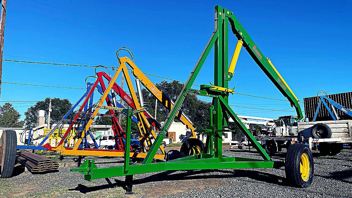 Grua para Bolsones con Giro Oberto GF2500 - Año: 2023 - Agroads