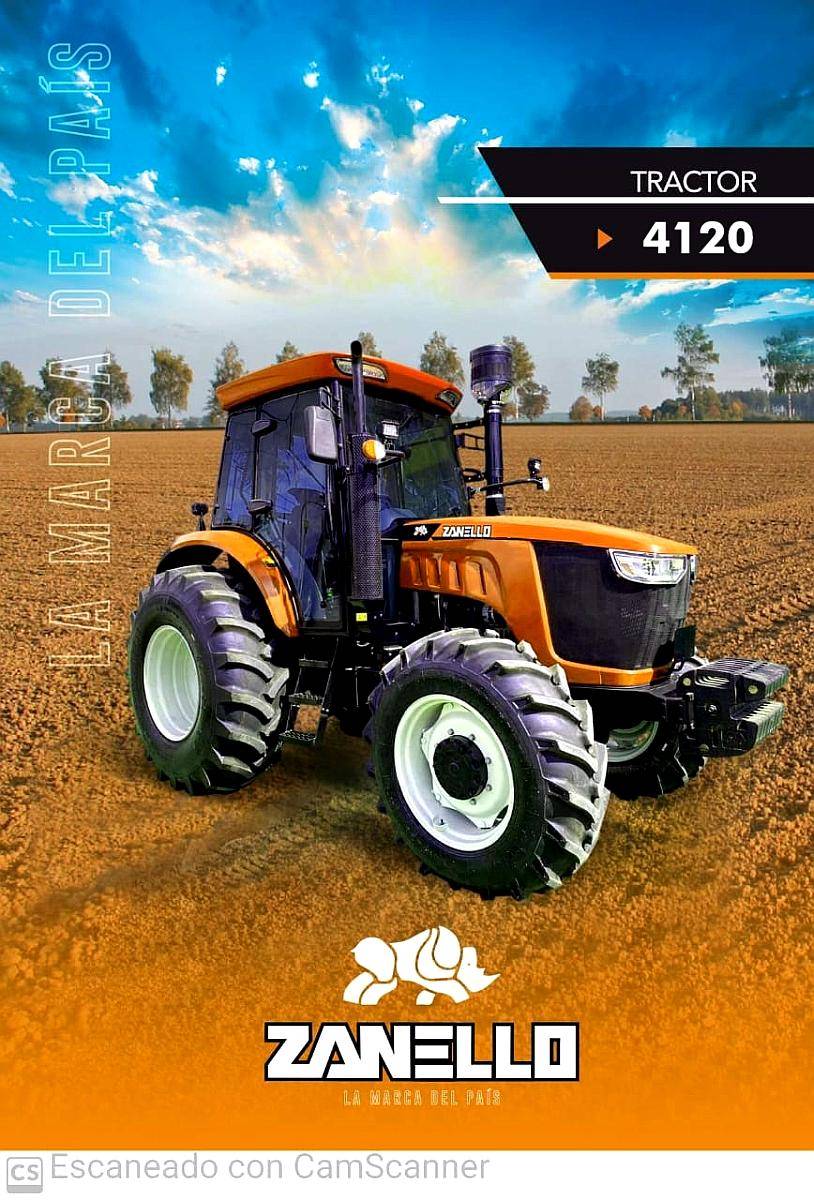 Tractor Zanello 4120 - 125 HP Turbo - Año: 2026 - Agroads