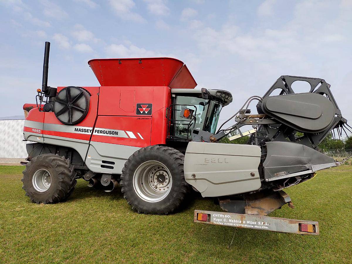 Cosechadora Massey Ferguson 9895 - Año: 2008 - u$s 350.000 - Agroads