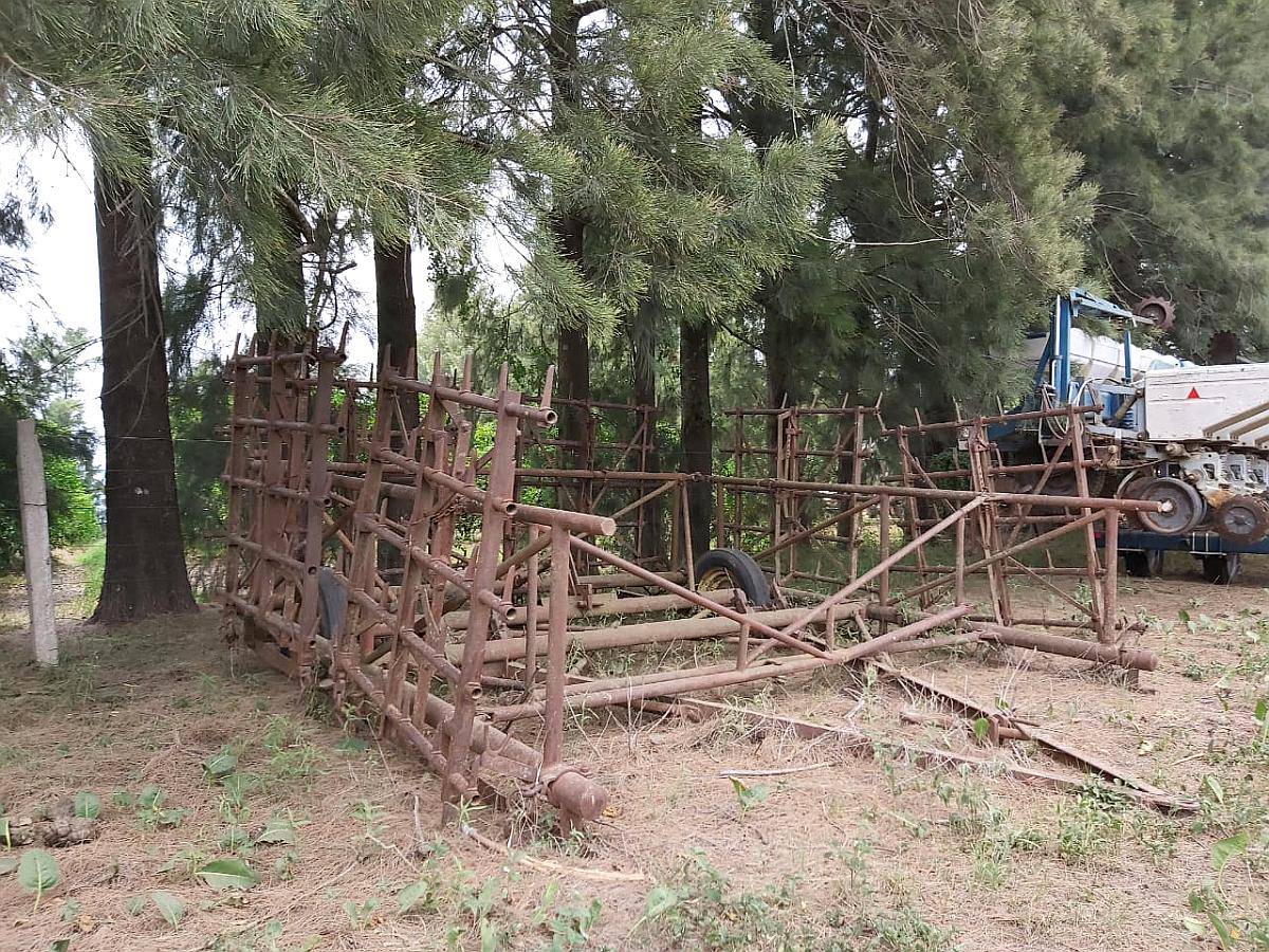 Balanzon con Rabasto con 6 Cuerpos de Rastra de 9 Metros - Agroads