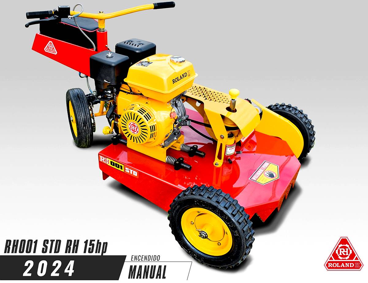 Motocortadora de Cesped C. / Motor RH 15 HP Arranque Manual - Agroads