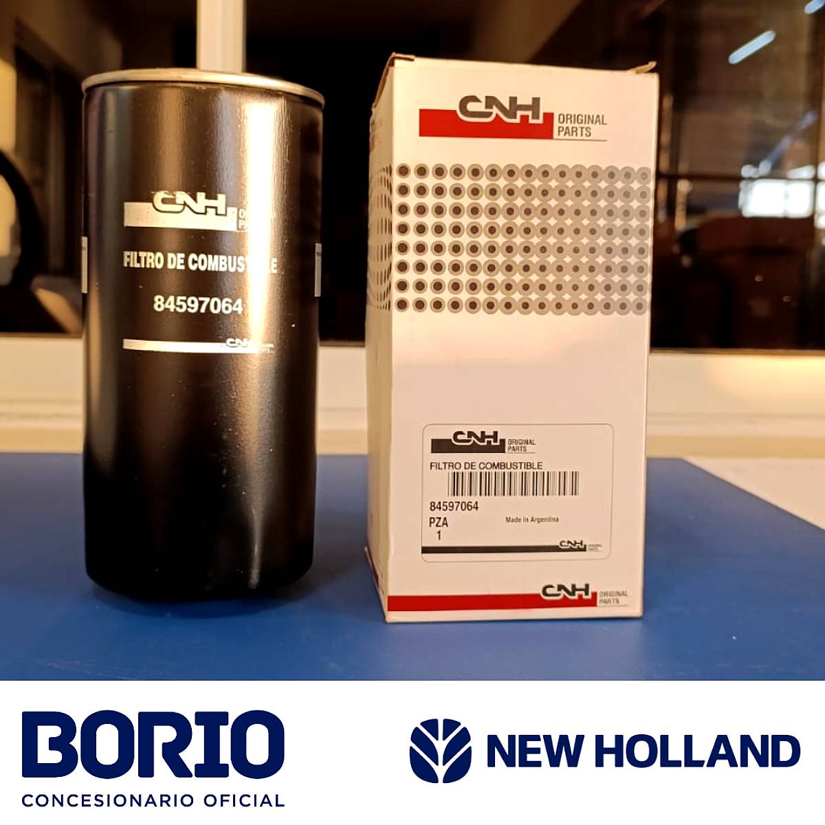 Filtro de Combustible para Cosechadora - Repuesto Original - Agroads