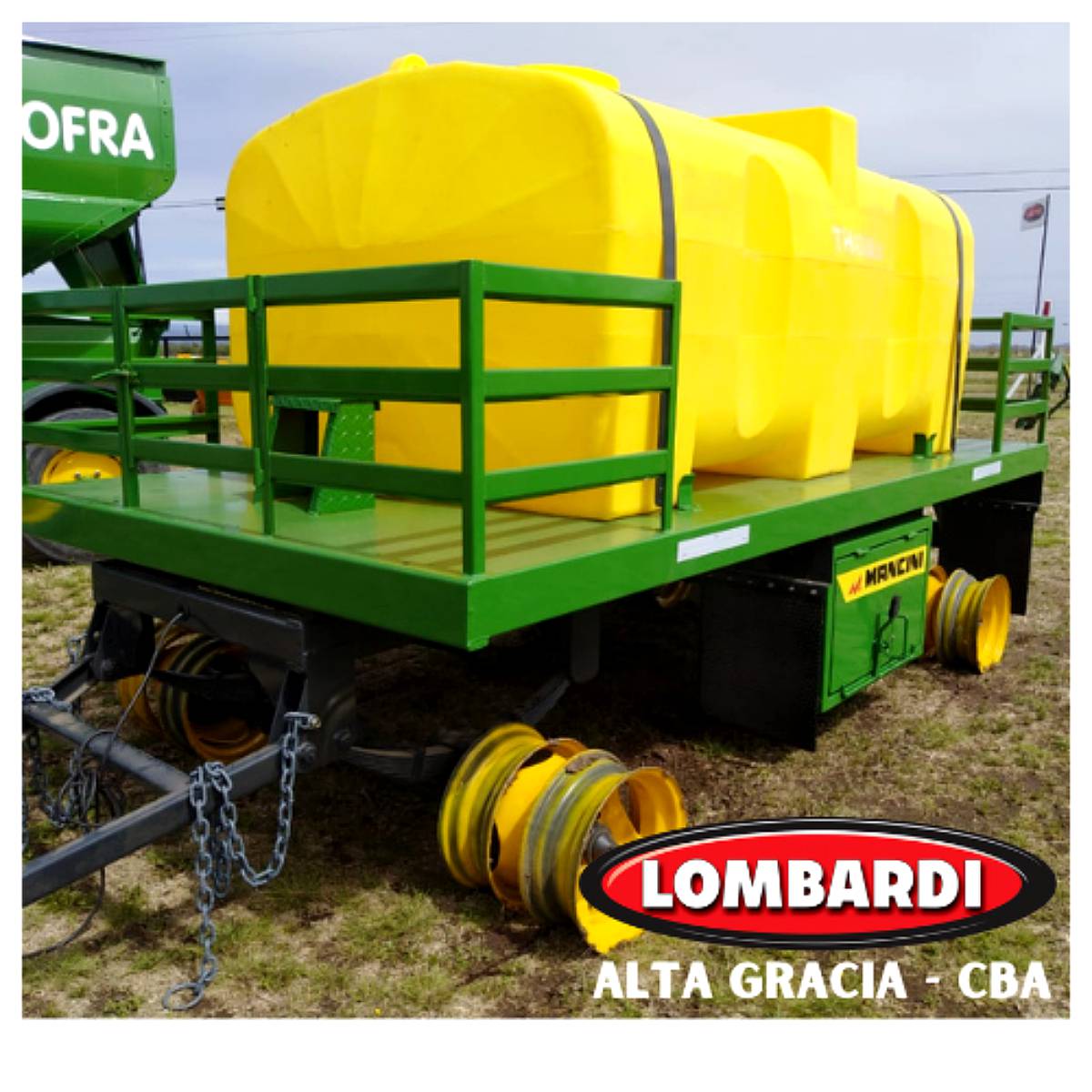 Acoplado Tanque Plástico 4500lts Mancini - Año: 2022 - Agroads