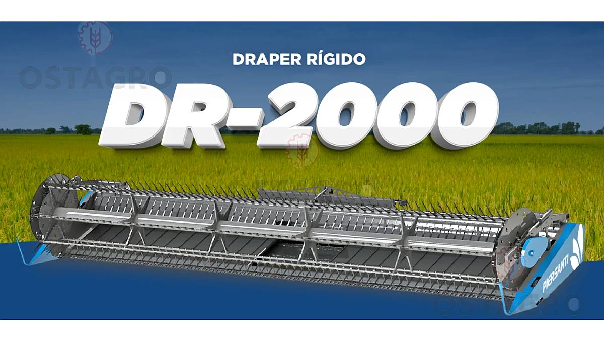 Draper Rigido Piersanti DR-2000 - Año: 2024 - Agroads