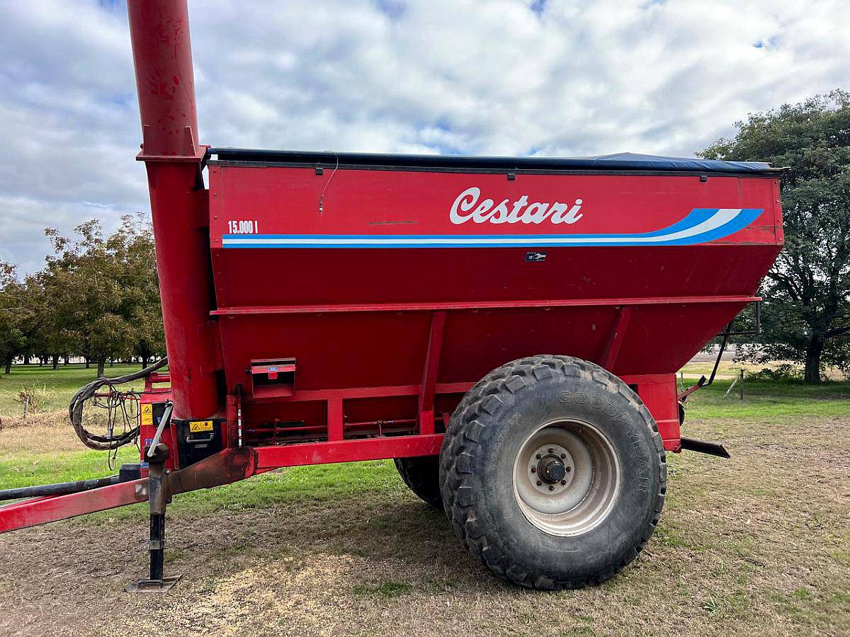 Tolva Autodescargable Cestari - 14 Tons con Balanza - Agroads