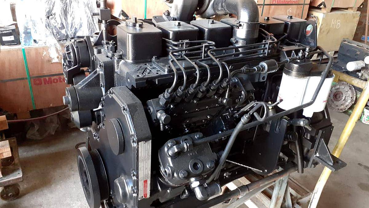 Motor Cummins 250 HP Turbo Intercooler - Agroads
