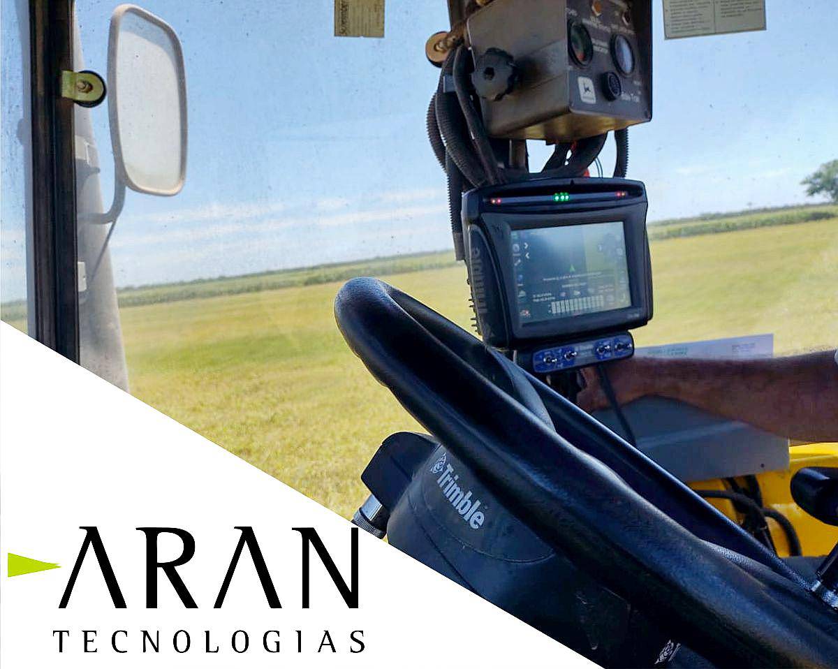 Piloto Automático Trimble Ez-steer con CFX 750 Lite - Agroads