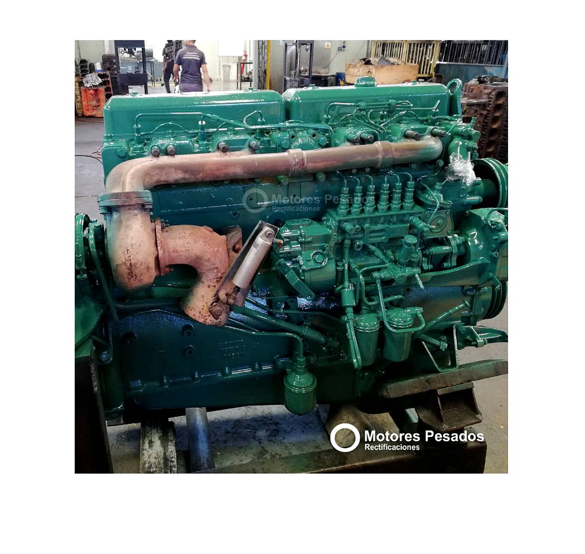 Motor Scania 112 - 360 HP - Reparado con 04 - Agroads