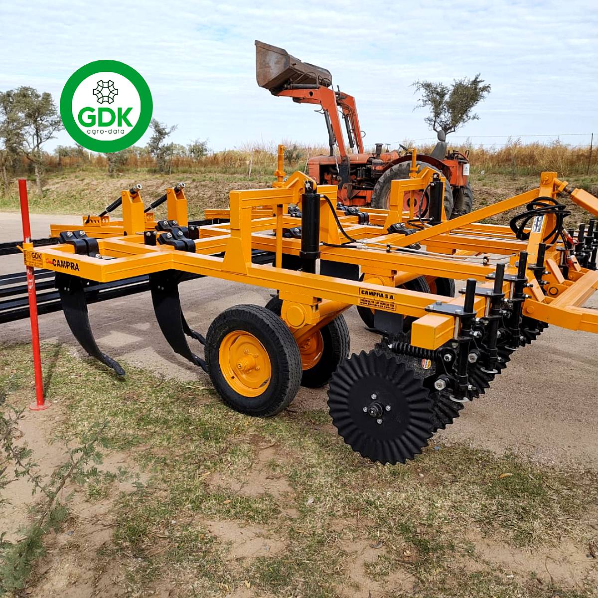 Descompactador de Suelo 6 Timones- Campra - Año: 2024 - Agroads