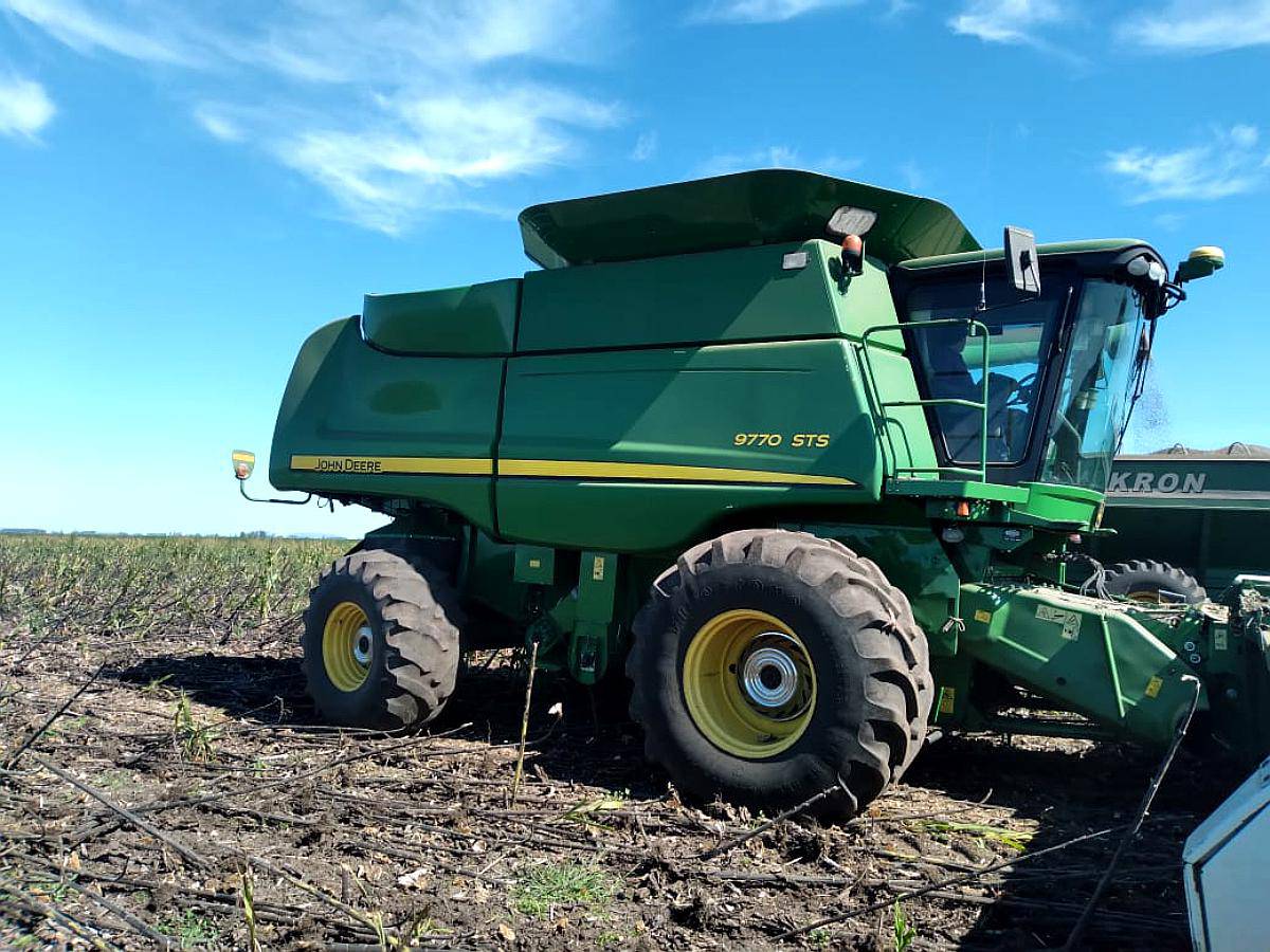 Coechadora John Deere STS 9770 año 2012 F635 Consignación - Agroads