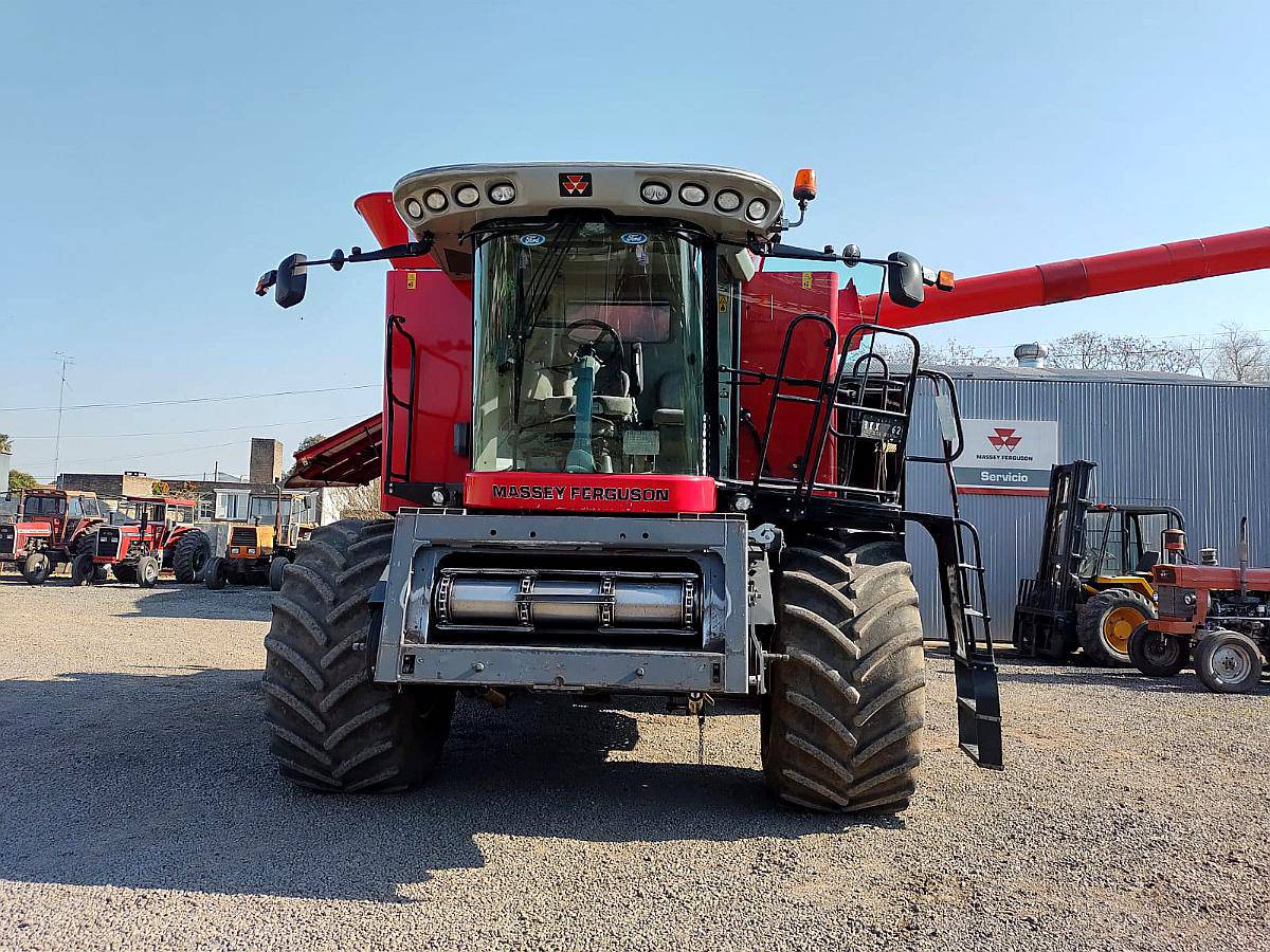 Cosechadora Massey Ferguson 9790 C/ Draper 35 C/piloto Aut. - Agroads