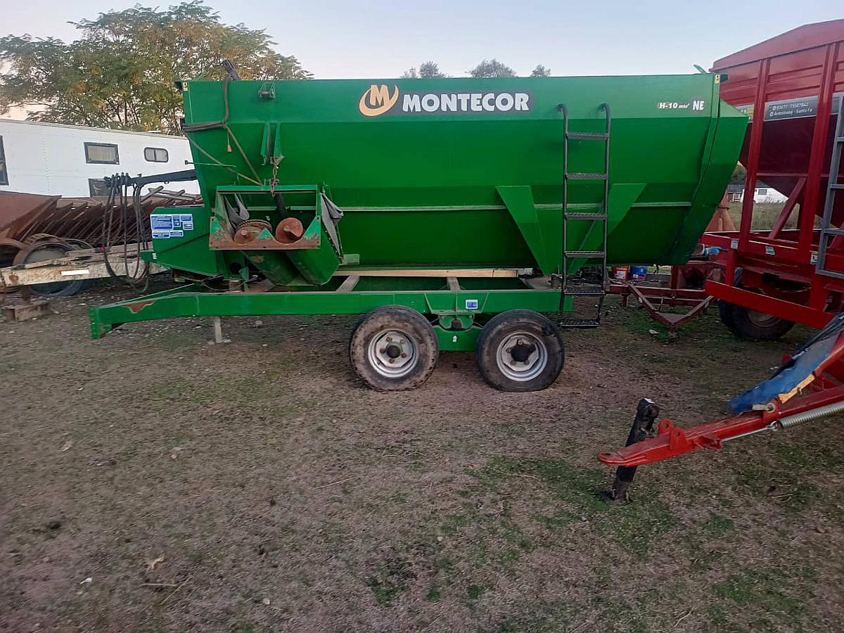 Mixer Montecor Usado Horizontal 10m3 - Año: 2020 - Agroads