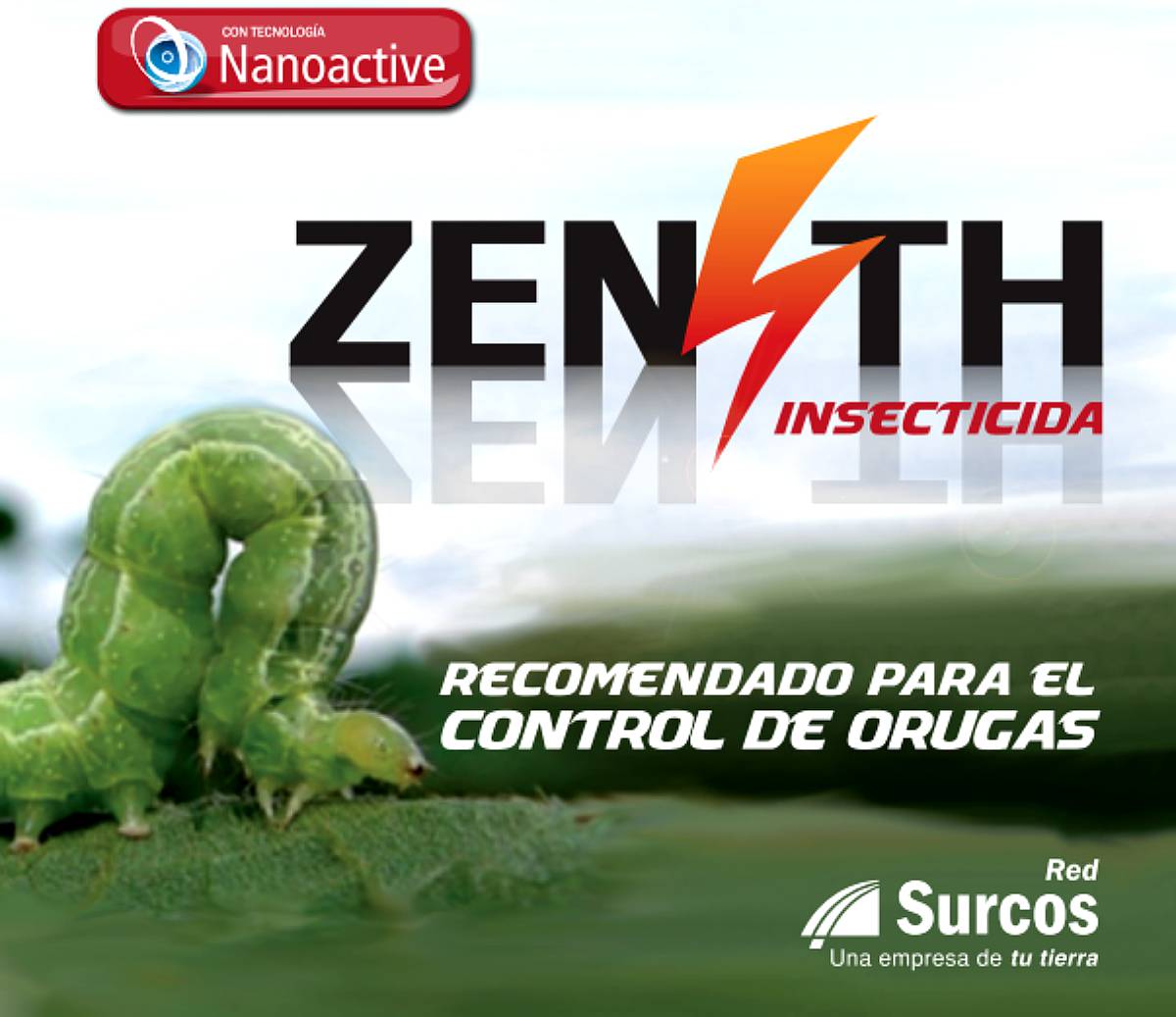 Insecticida Zenith - Lambdacialotrina 25% ME - RED Surcos - Agroads