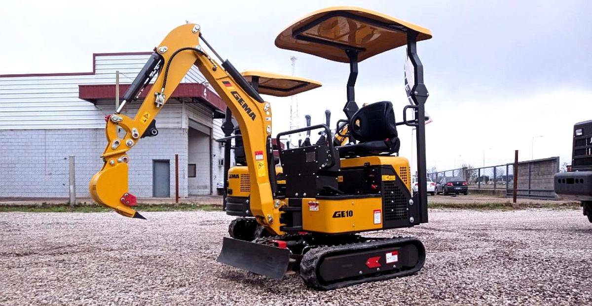 Mini Excavadora Oruga Gema G 10 - Año: 2025 - u$s 9.500 - Agroads