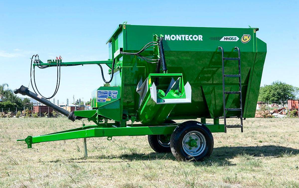 Mixer H. 5,5m3 Montecor – NE – 1 Eje - Año: 2025 - Agroads