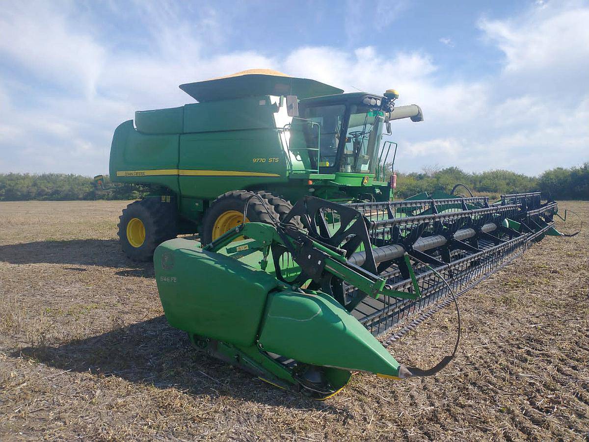 Cosechadora John Deere 9770, año 2014, Motor Reparado - Agroads