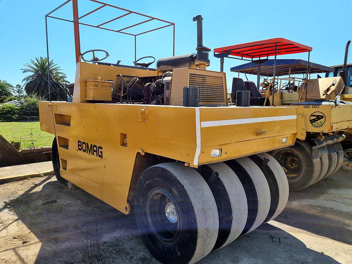 Compactador Neumático Bomag BW 20r 12,5 TN Tomamos Permutas - Agroads