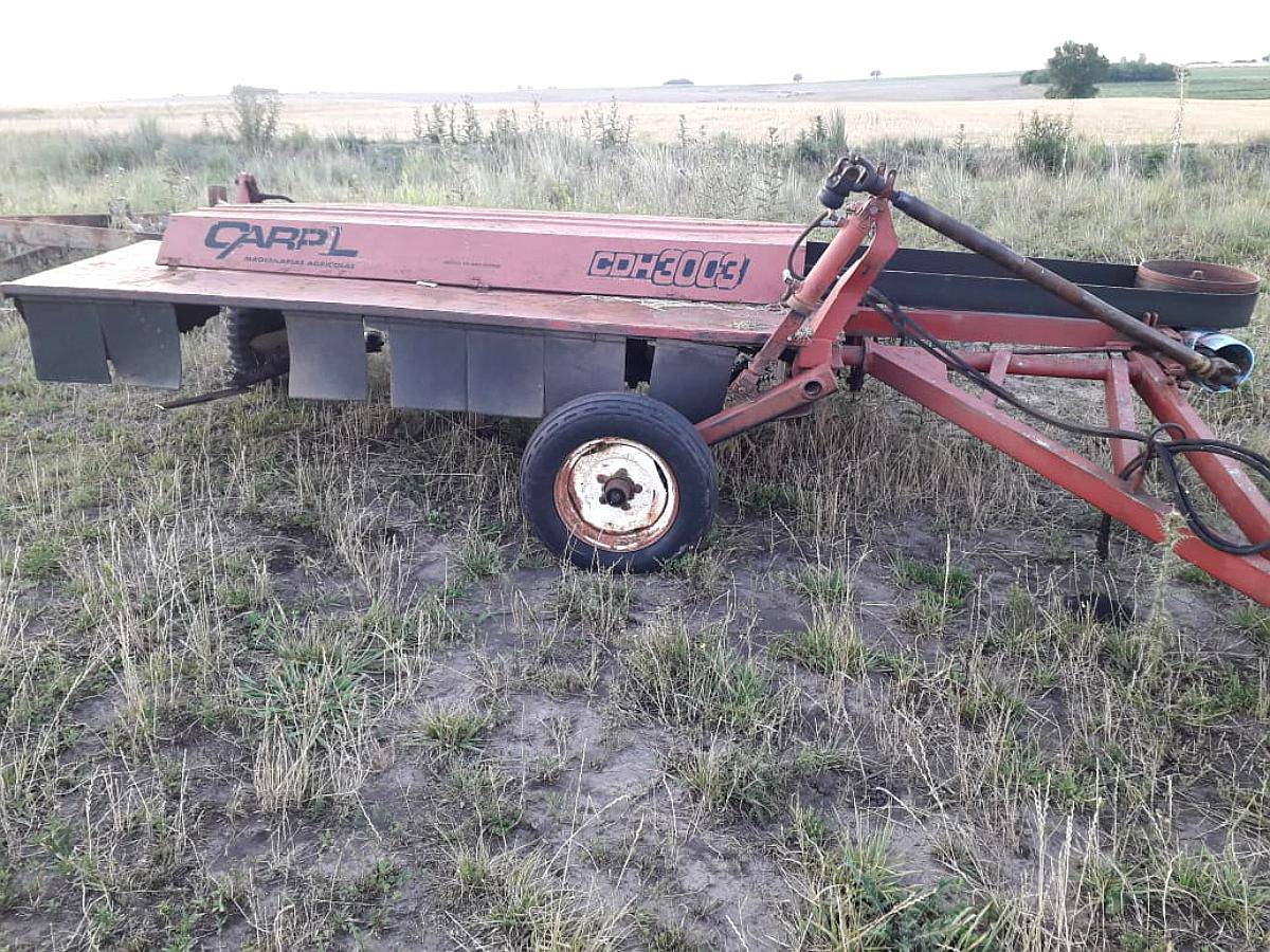 Desmalezadora Hileradora Carpil de 3 MT a Correa. - Agroads