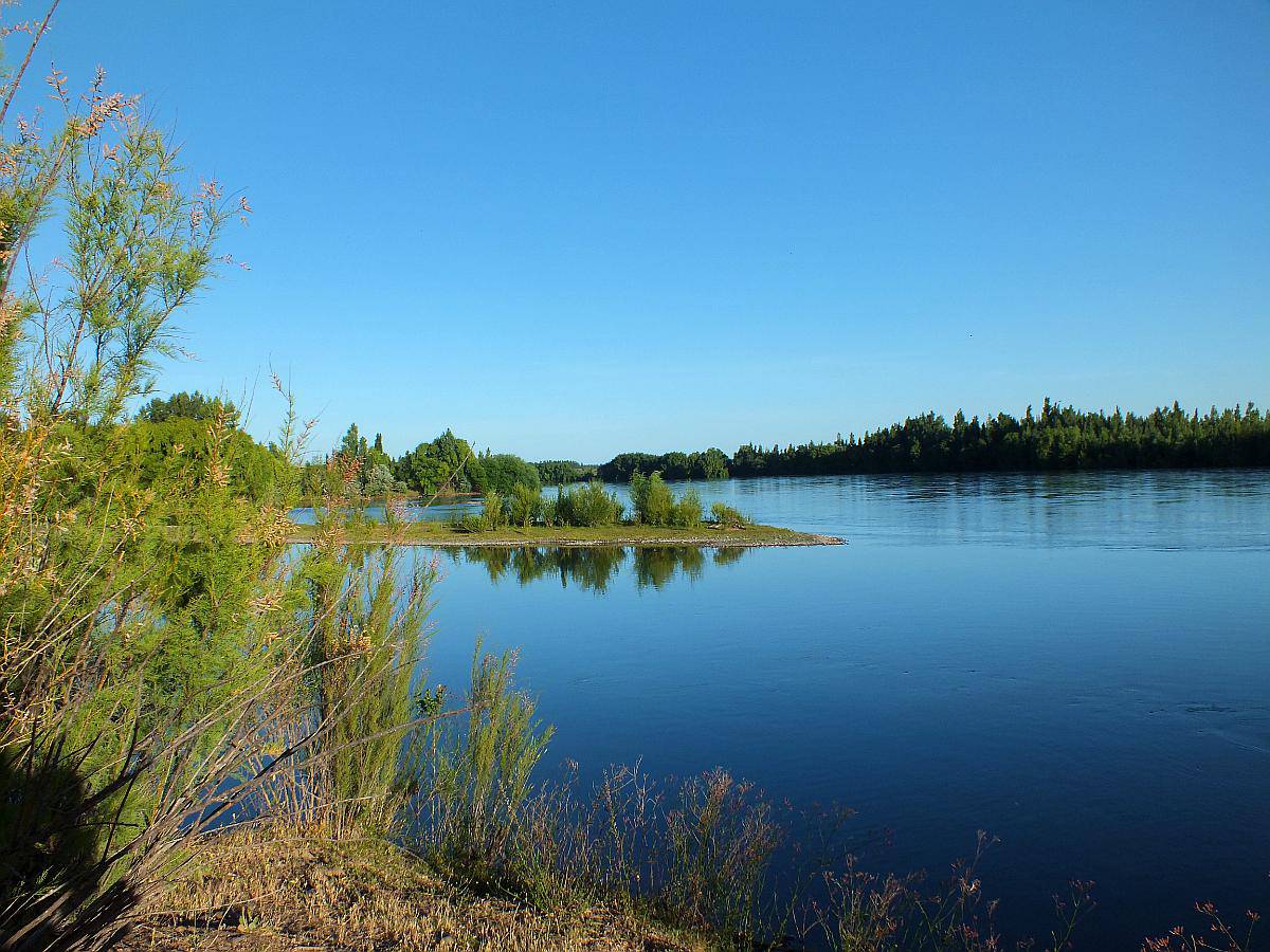 Chacra 96ha en Luis Beltrán Rio Negro. Patagonia. con Costa. - Agroads