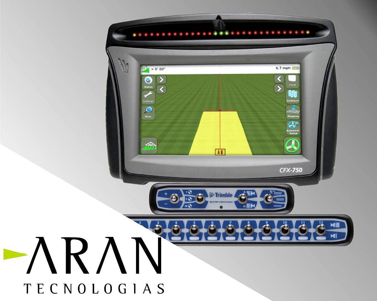 Piloto Automático Trimble Ez-steer con CFX 750 Lite - Agroads