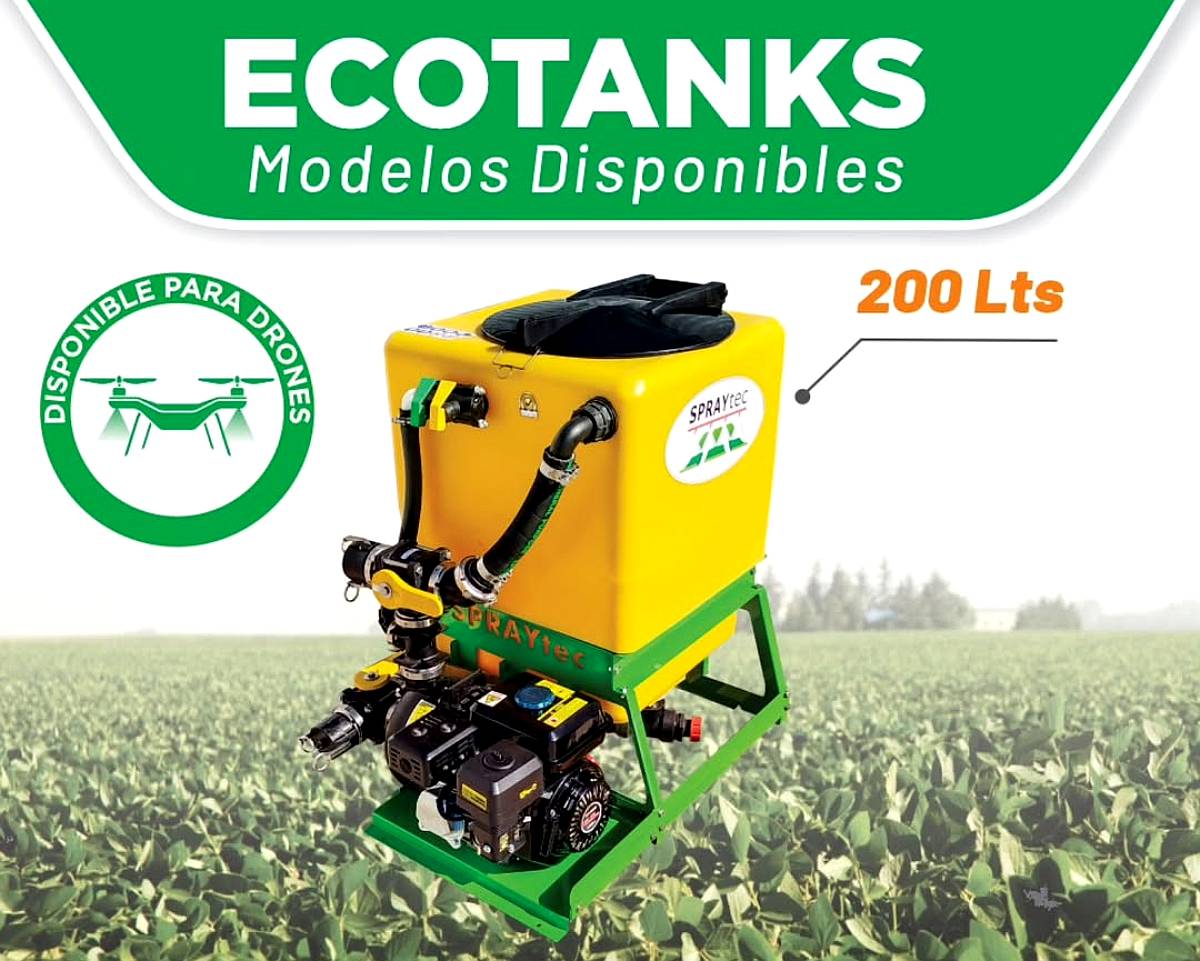 Cono Mezclador - Ecotanks- 200 Lts - Agroads