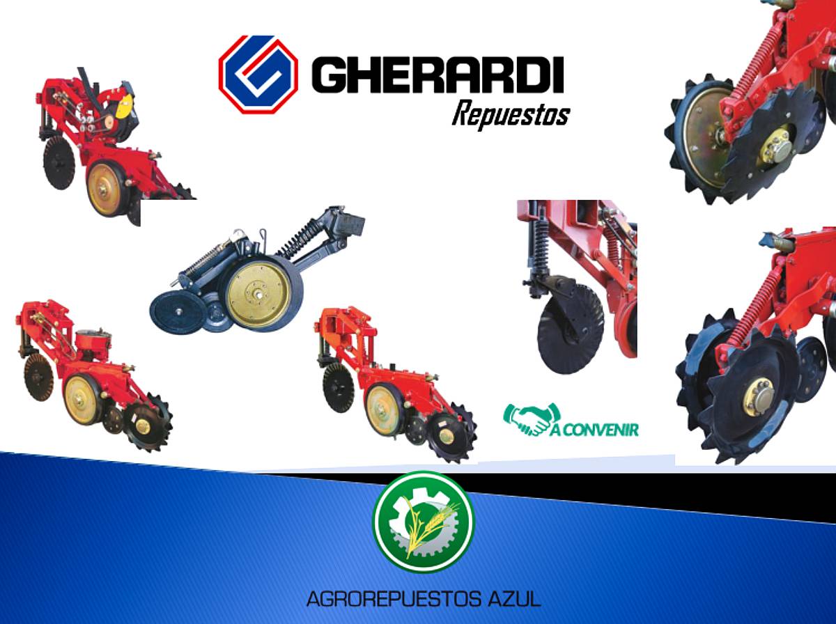 Gherardi Repuestos Todos los Modelos - Agroads