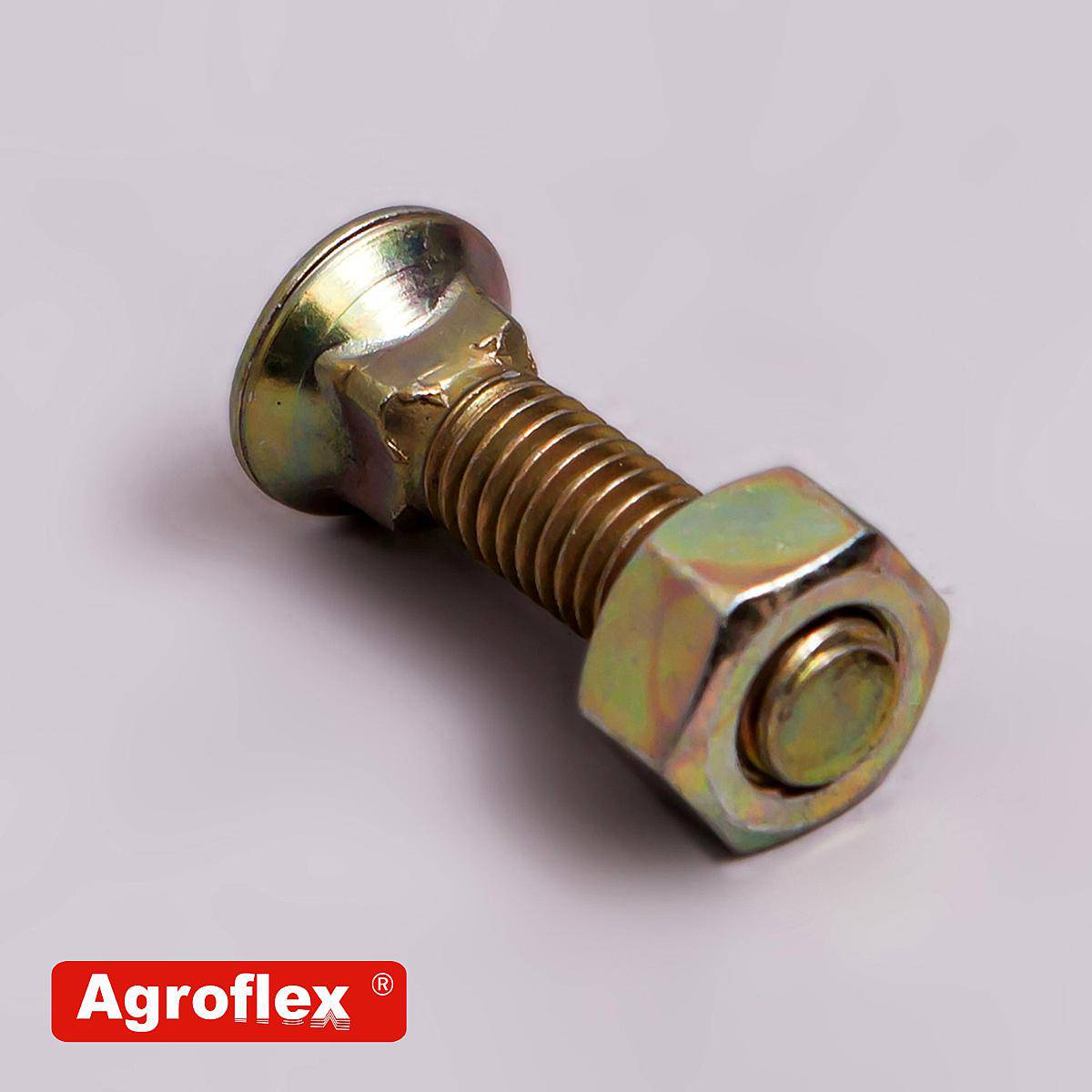 Bulón de Acero C/ Tuerca para Reja de 3/8 X 1 1/2 Agroflex - Agroads ...