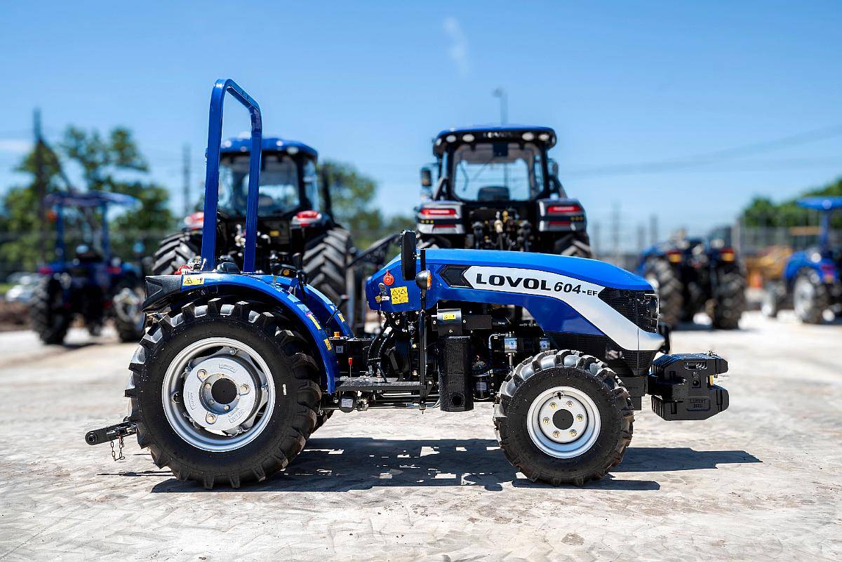 Tractor Lovol TEF604 60hp 4X4 Angosto Frutero Viñatero - Agroads