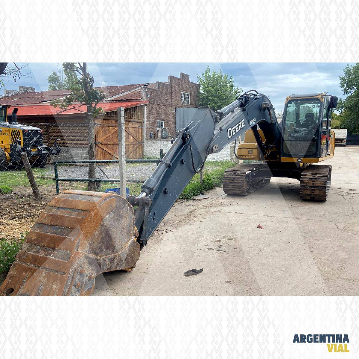 Excavadora John Deere 120d (id809) - Año: 2013 - Agroads