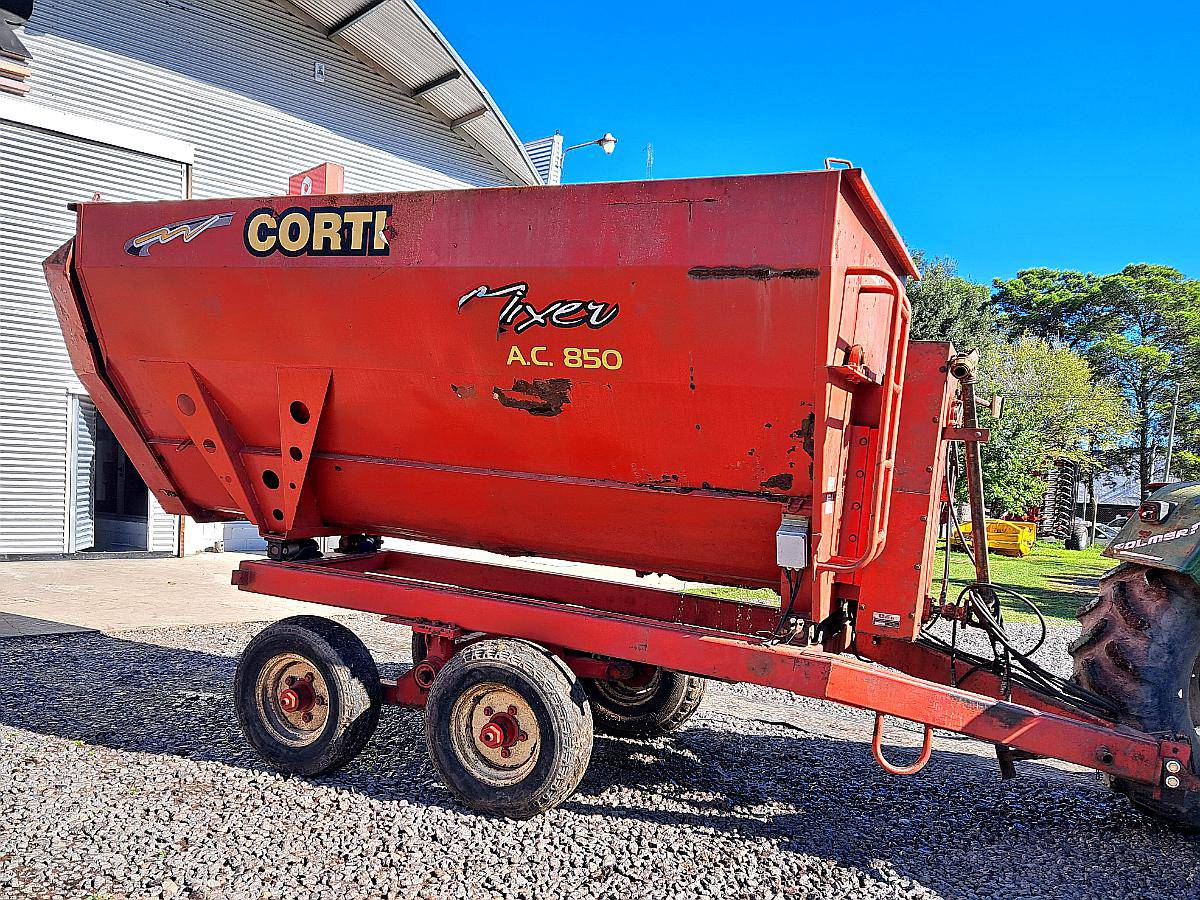 Mixer Corti A.c. 850 de 8,5 M3 Listo para Trabajar - Agroads