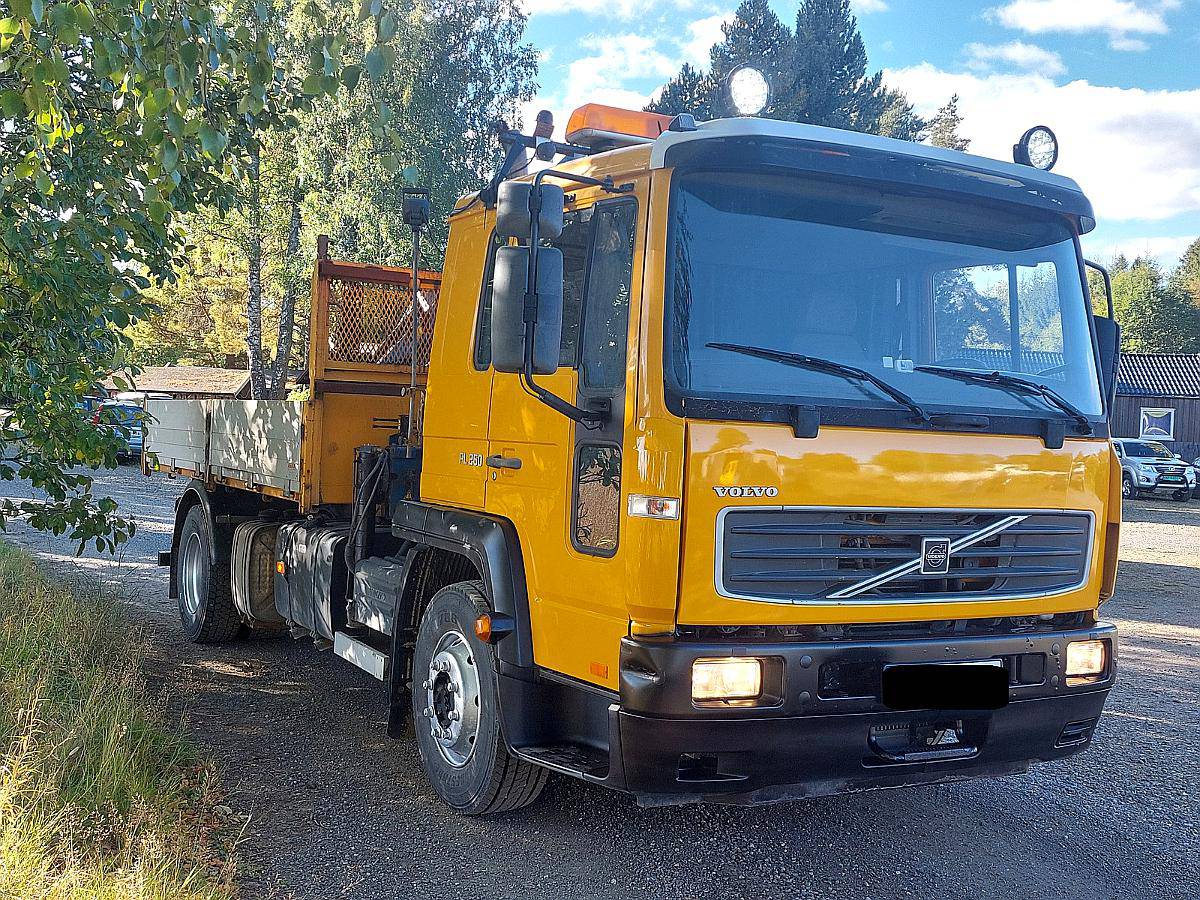 Volvo Fl250, Nueva UE, Grúa HMF 680, Punta - Año: 2005 - Agroads