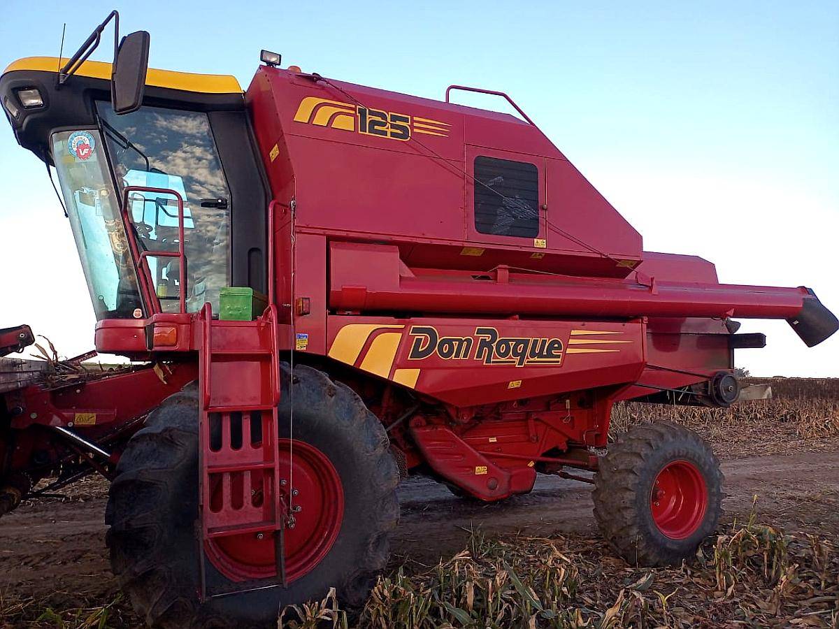 Cosechadora Don Roque 125 2017 Rodada en 2022 - Solo 1.400hs - Agroads