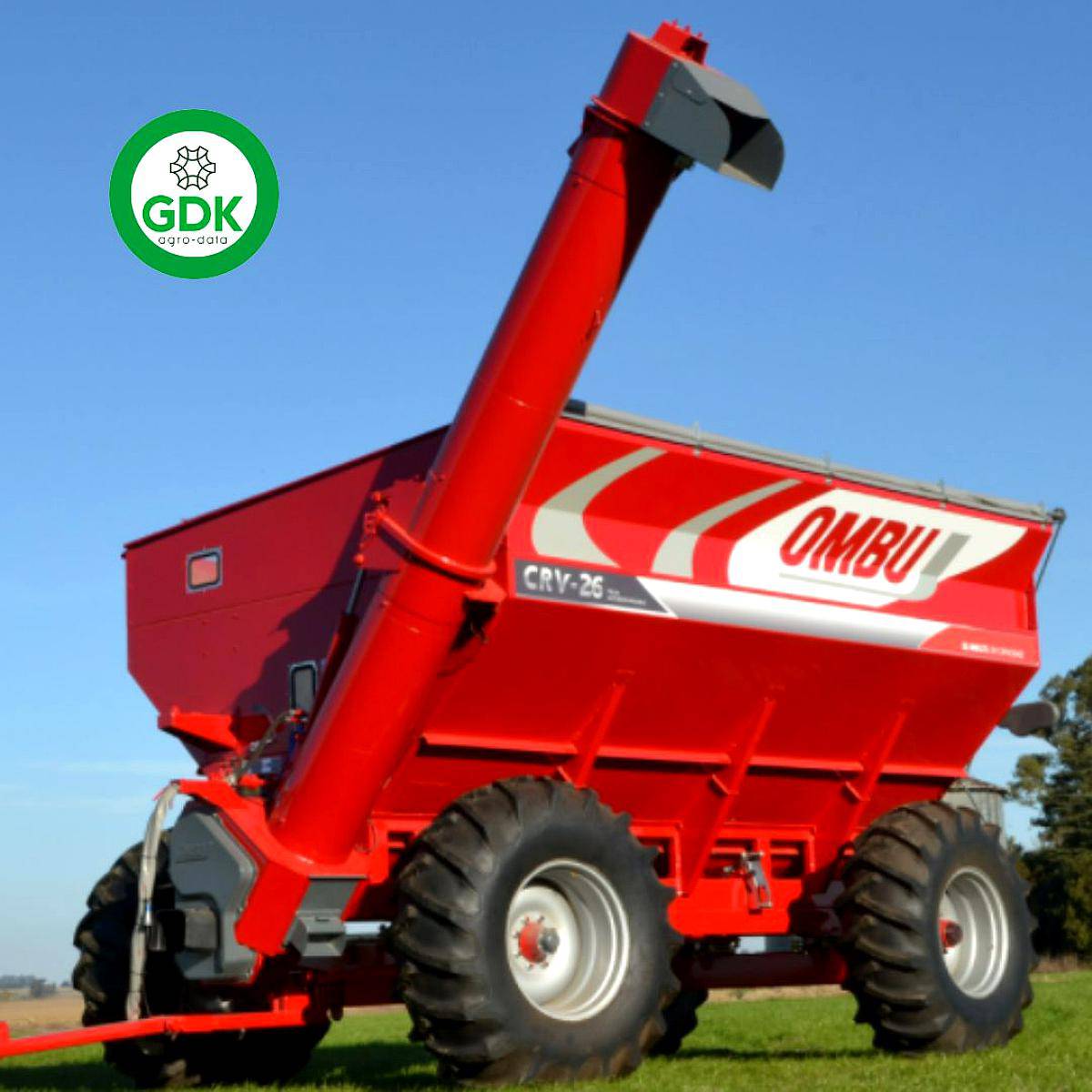 Tolva Autodescargable CRV 26 con ARO Bolita - Ombu - Agroads