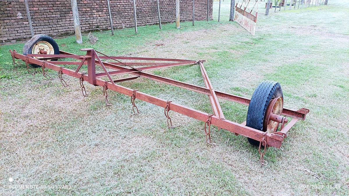 Balanzon para 5 Cuerpos de Rastra a Dientes de 1 Metro. - Agroads