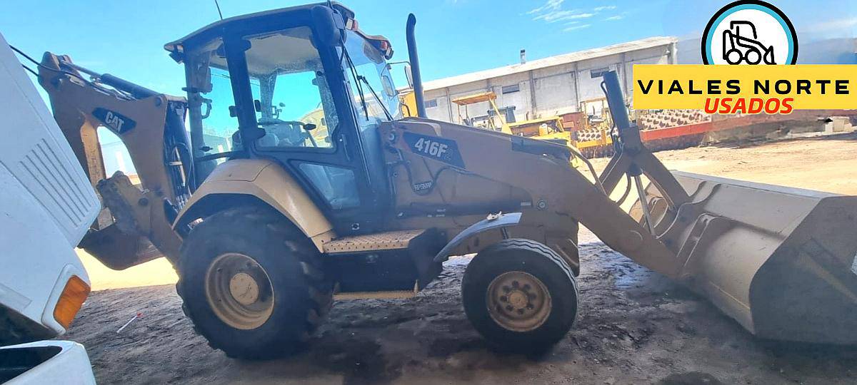 Pala y Retro Caterpillar 416f2 - Año: 2016 - u$s 90.000 - Agroads
