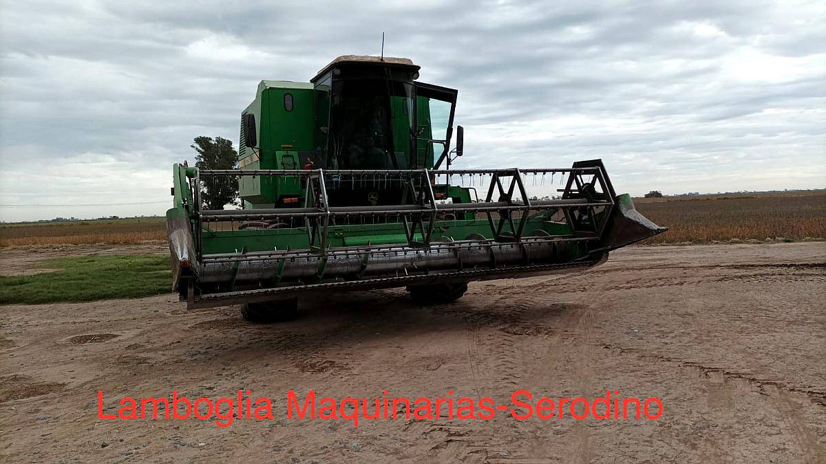 Cosech J Deere año 1992 Modelo 1075 a 1992-plataf de 18 Pies - Agroads